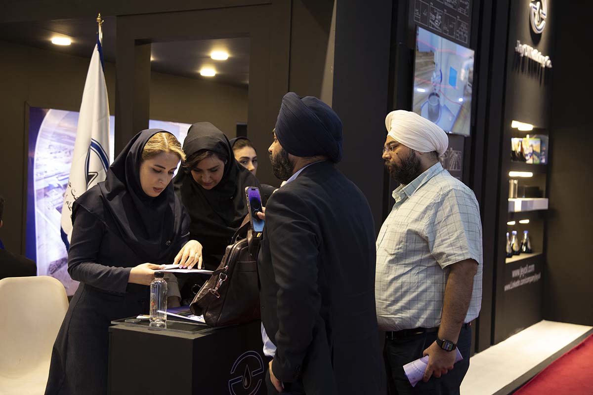 Oil and petrochemical bitumen exhibition - Jey Porner Pars Co.