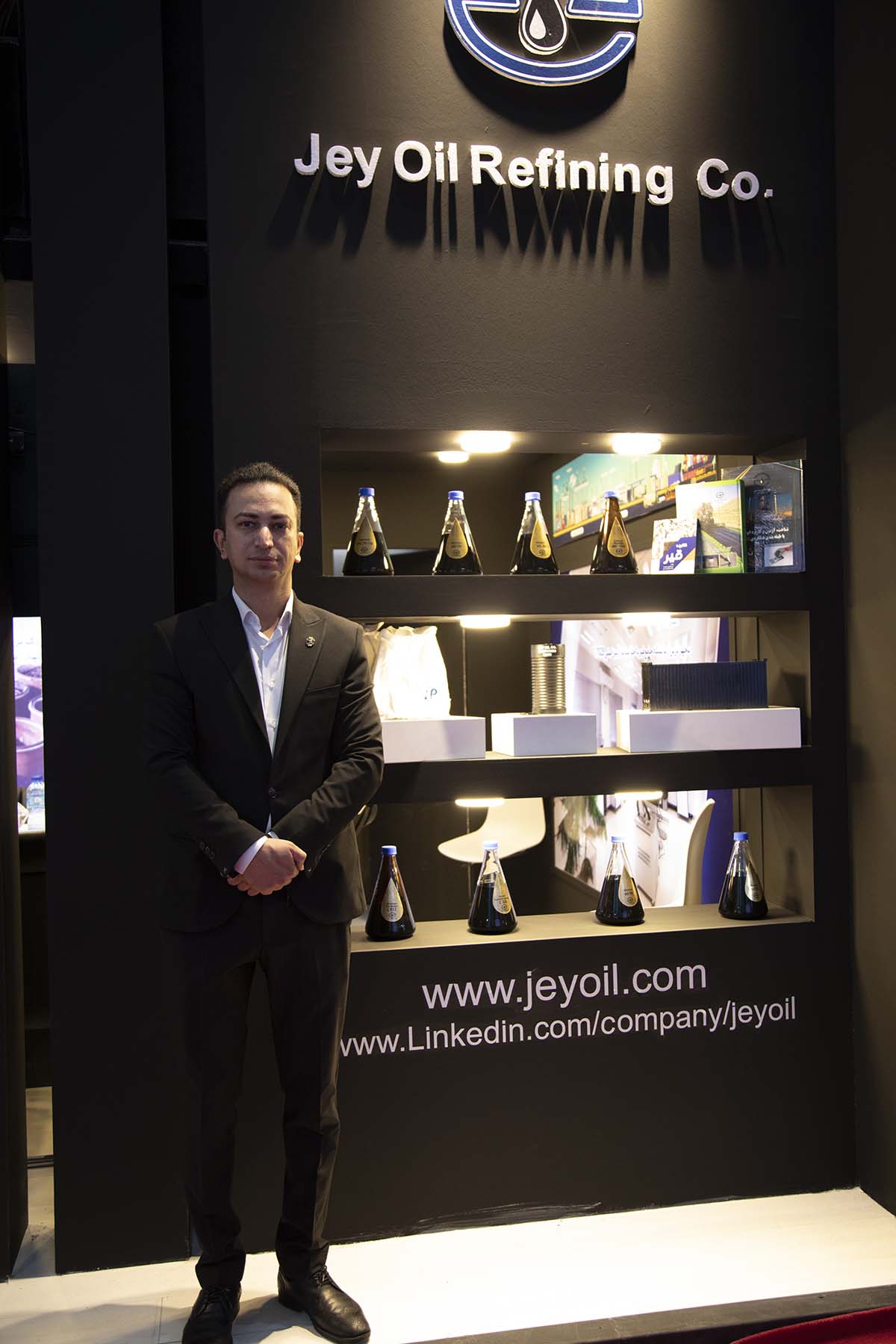 Oil and petrochemical bitumen exhibition - Jey Porner Pars Co.